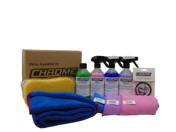 Chrome Mini Cleaning Kit | Truck Bus Trailer