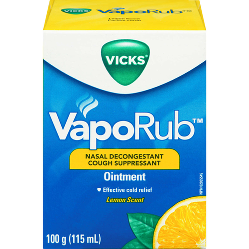 VICKS VapoRub Ointment (Lemon) - 100 g | Belmont Drugs