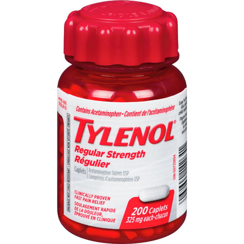 Tylenol Regular Strength Acetaminophen Caplets, 325 mg | Belmont Drugs