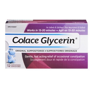 COLACE Glycerin Suppositories | Belmont Drugs