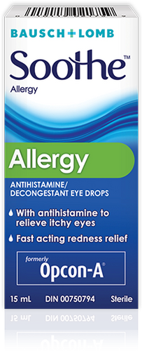 Soothe Allergy Antihistamine Eye Drops - 15 mL | Belmont Drugs