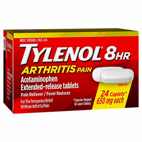Tylenol Arthritis Pain Caplets 24 Count | Belmont Drugs