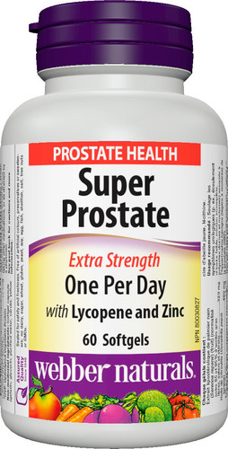 Webber Naturals® Super Prostate, ONE PER DAY FORMULA | Belmont Drugs