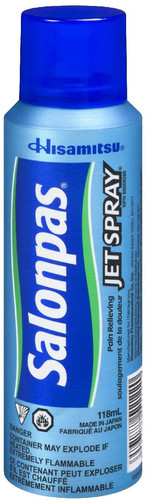 Salonpas Pain Relieving Jet Spray - 118 mL | Belmont Drugs