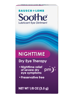 Soothe Lubricant Eye Ointment Night Time Dry Eye Therapy - 3.5 g ...
