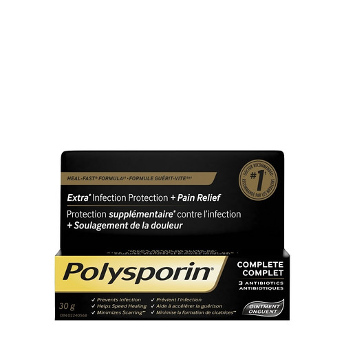 POLYSPORIN COMPLETE OINTMENT - 30 g | Belmont Drugs