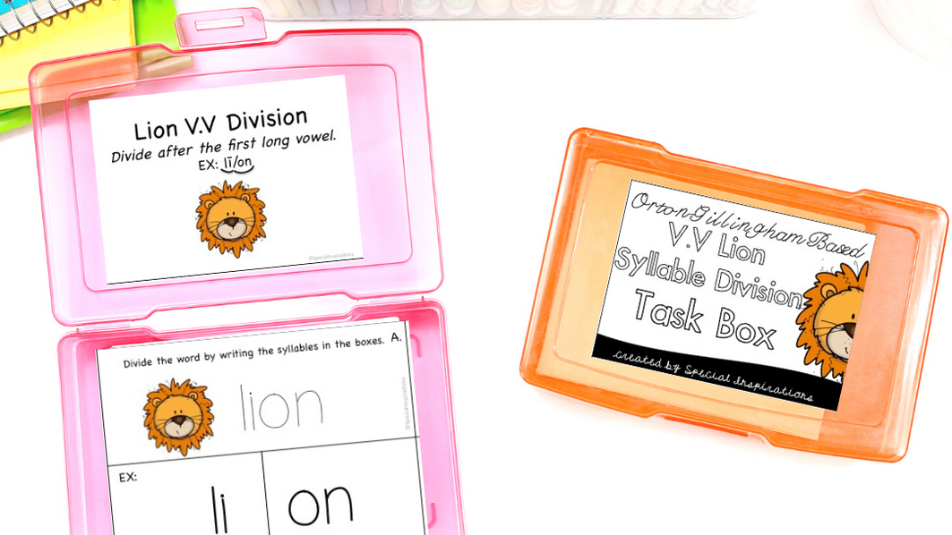 Orton-Gillingham Resources for Teaching Reading | Special Inspirations