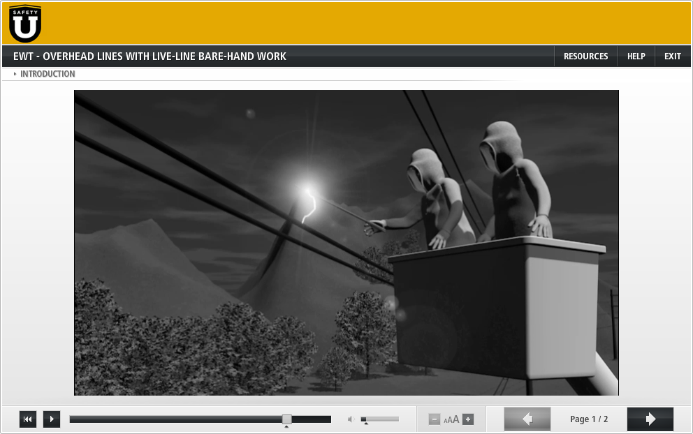 Overhead Lines with Live-Line Bare-Hand Work Online Training Course ...
