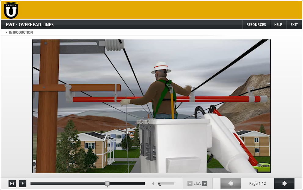 Overhead Lines Online Training Course | SafetyU.com