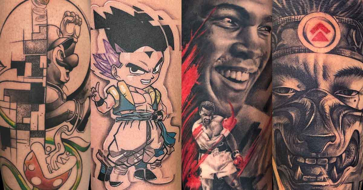 Unique Fan Art or Fandom Tattoo Designs by award-winning artists ...