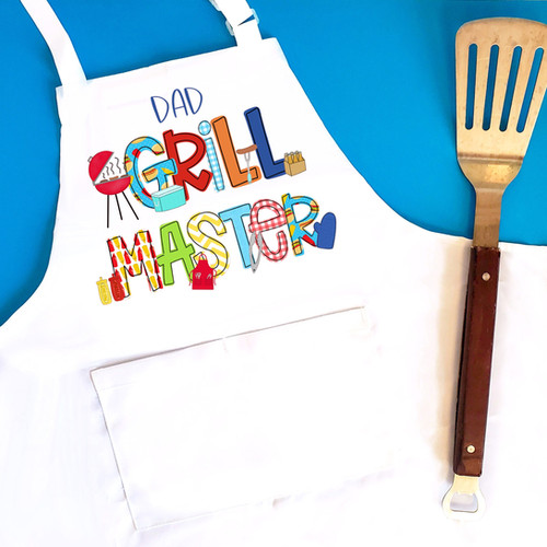 Custom Dad/Granddad Grilling Apron | The Sassy Seamstress