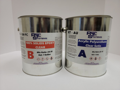 RT AU Acrylic Urethane Satin | RESINTEK SYSTEMS