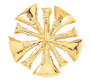 Chief/Commssiner Five Crossed Bugles | thecopfireshop