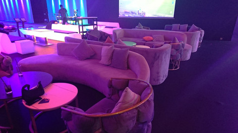 Glow In The Dark Cosmic Bowling Entertainment Center | Mid Valley ...