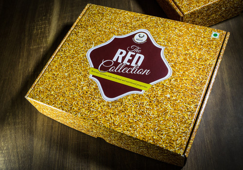 The Red Collection Rice Gift Box (Includes 6 Rice Varieties Each 250g ...