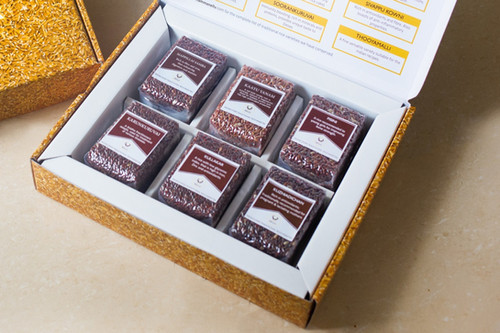 The Red Collection Rice Gift Box (Includes 6 Rice Varieties Each 250g ...