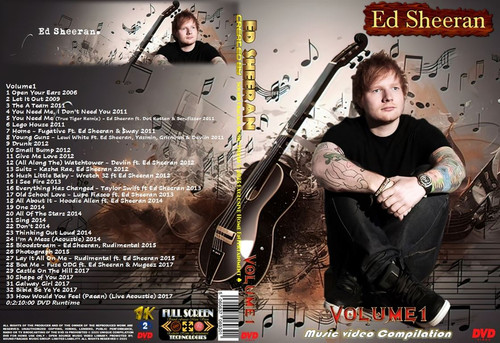 Ed Sheeran Music Video Compilation DVD V1 | website