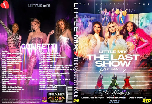 Little Mix The Confetti Tour The Last Show (For Now) DVD | website
