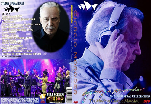 The Music of Giorgio Moroder: An Orchestral Celebration DVD | website