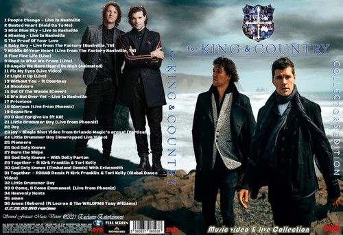 for KING & COUNTRY Music Video Collection DVD Collector’s Edition | website