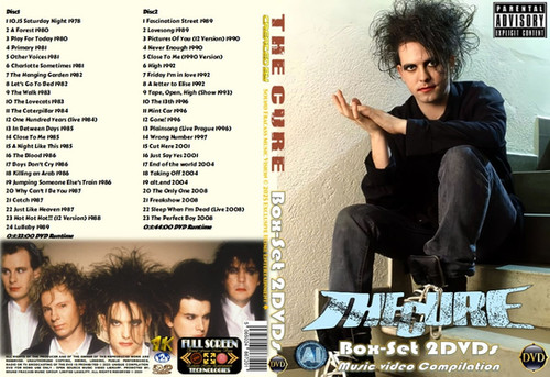 The Cure Music Video Compilation Box-Set 2DVDs | website