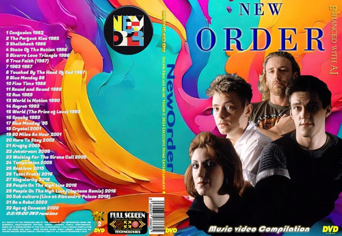 New Order Music Video Compilation DVD | website