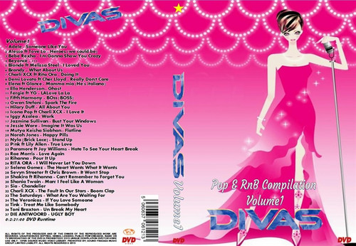 Divas Music Video Compilation DVD Pop & RnB Various Artists V1 | website