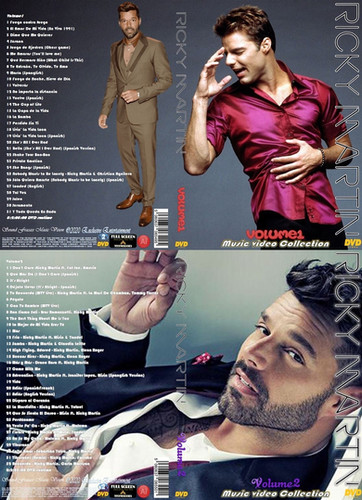Ricky Martin Music Video 2 DVDs Complete Collection | website