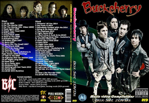 Buckcherry Music Video Compilation Box-Set 2DVDs | website