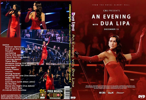 Dua Lipa An Evening with Dua Lipa Live from Royal Albert Hall DVD | website