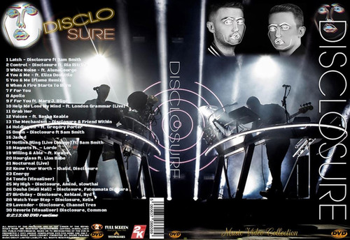 Disclosure Music Video Collection DVD | website