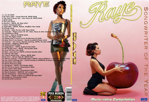 Raye Music Video Compilation DVD | website