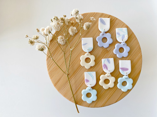 Pastel Flower Drops | teapeach