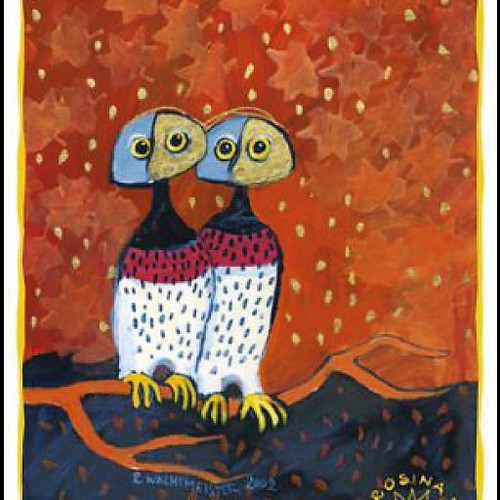Owls - Cartolina Rosina Wachtmeister - Fridolin | Wachtmeister-Italia
