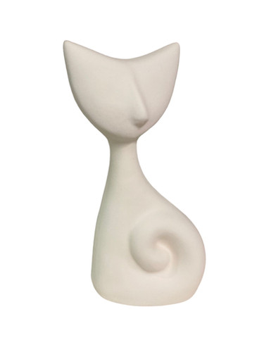 Gatto "Gamma" - Base bianca in ceramica WachtmeisterLab | Wachtmeister ...