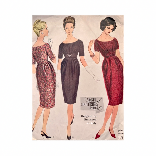 Simonetta #V151, c.1959 | CouturePatternMuseum
