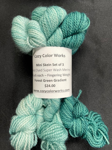 Forest Green Gradient | cozy-color-works