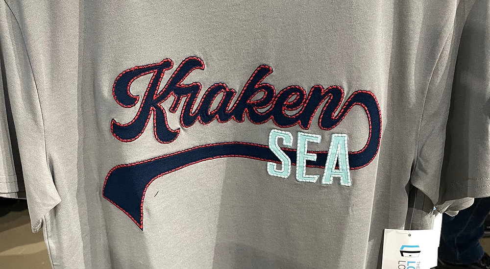 In the Seattle Kraken Team Store now!