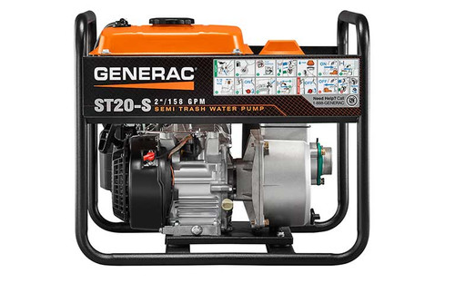 Generac ST20-S 2 " Semi-trash Water Pump | ClevesToolRental