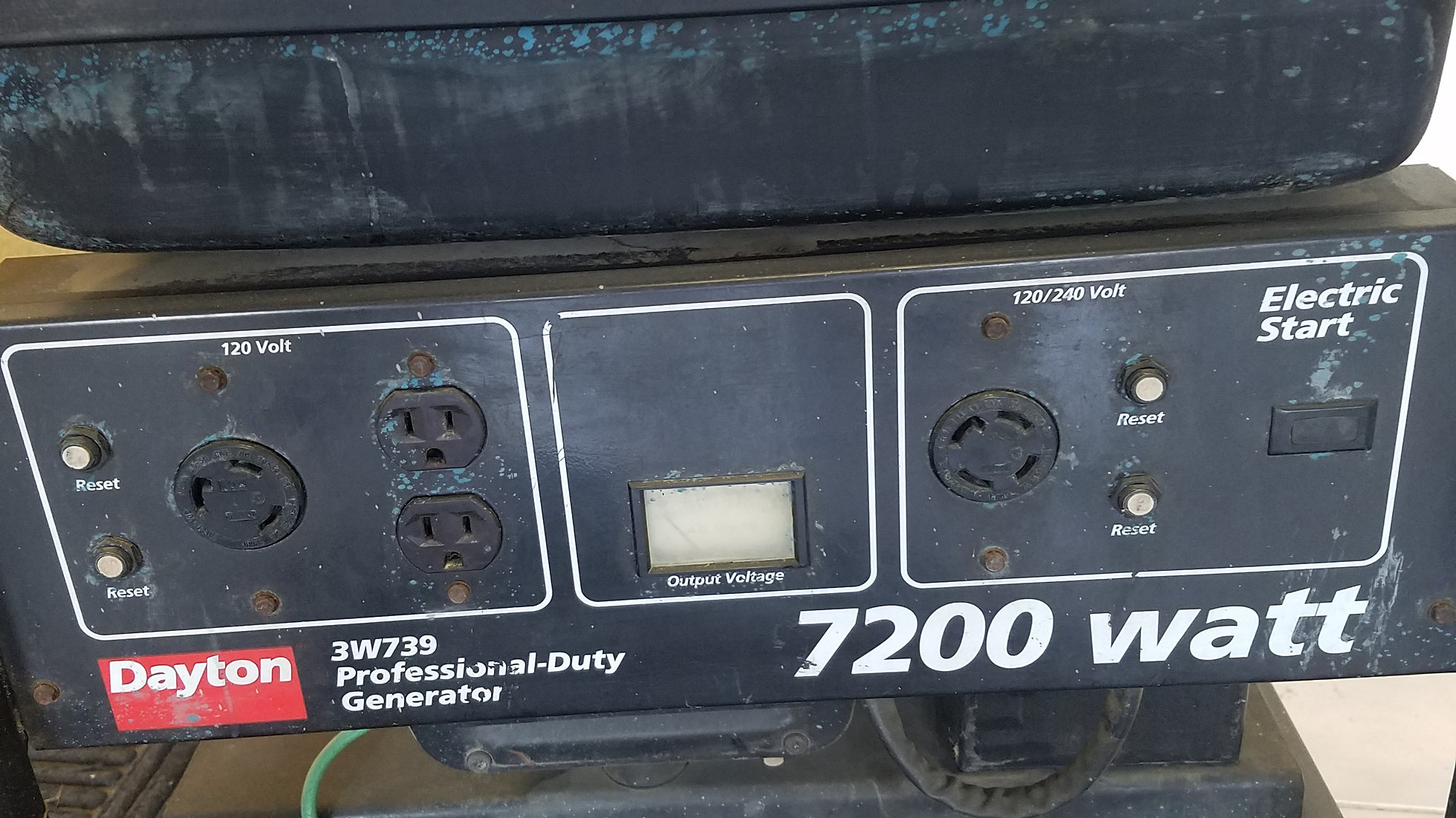 Dayton 7200 watt generator | ClevesToolRental