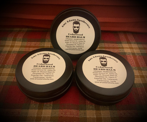 Cedarwood Beard Balm | Amy Adams Apothecary