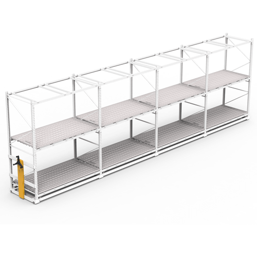 Mobile Vertical Grow Rack 4 unit | Mobile Grow Rack