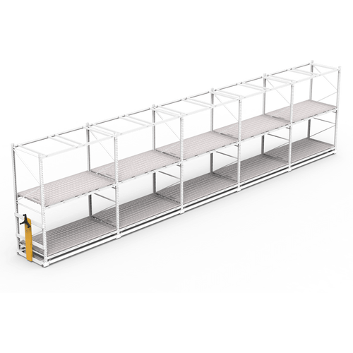 Mobile Vertical Grow Rack 5 unit | Mobile Grow Rack