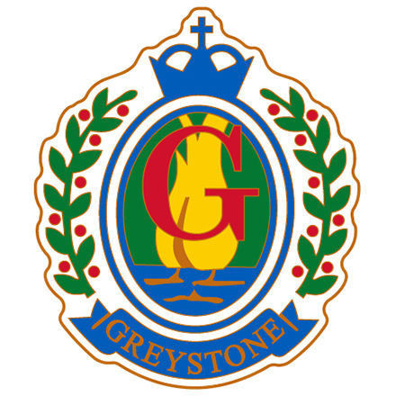 Greystone Crest Enamel Pin | The Greystone Store