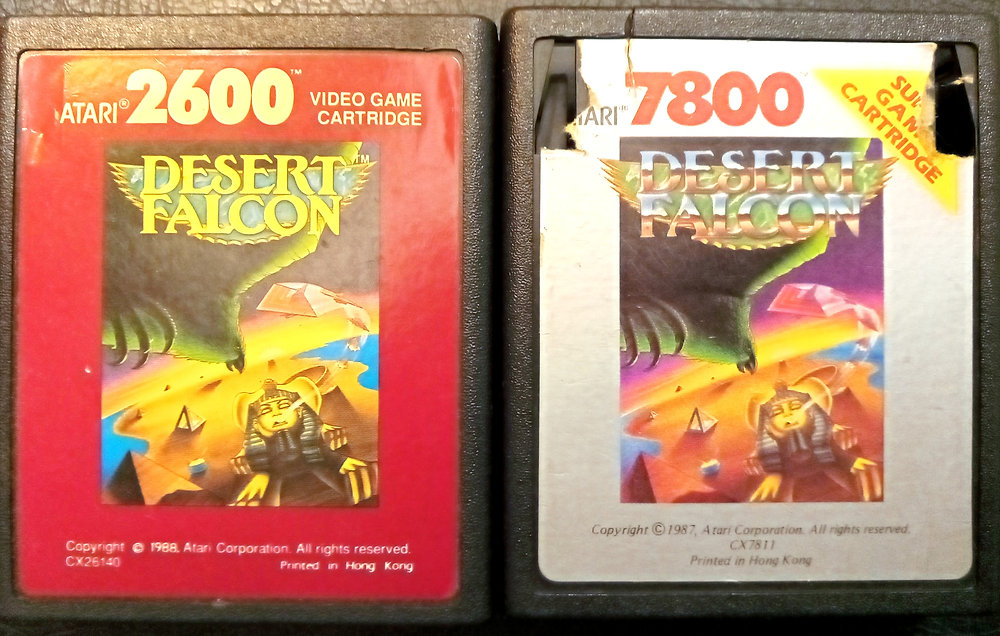 Atari Twins: Desert Falcon for 2600 & 7800