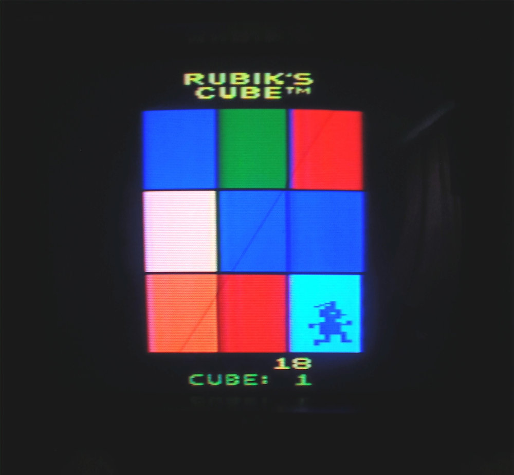Rubik's Cube / Atari Video Cube Review for Atari 2600