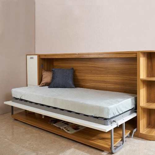 Horizontal Wall Bed with Desk-Single | Xtend Spaces