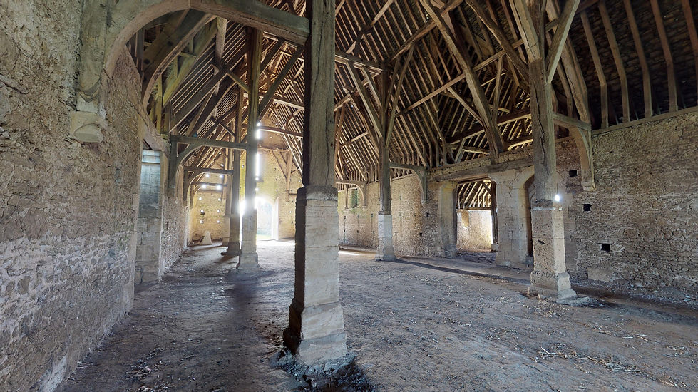 Great Coxwel Barn National Trust virtual tour
