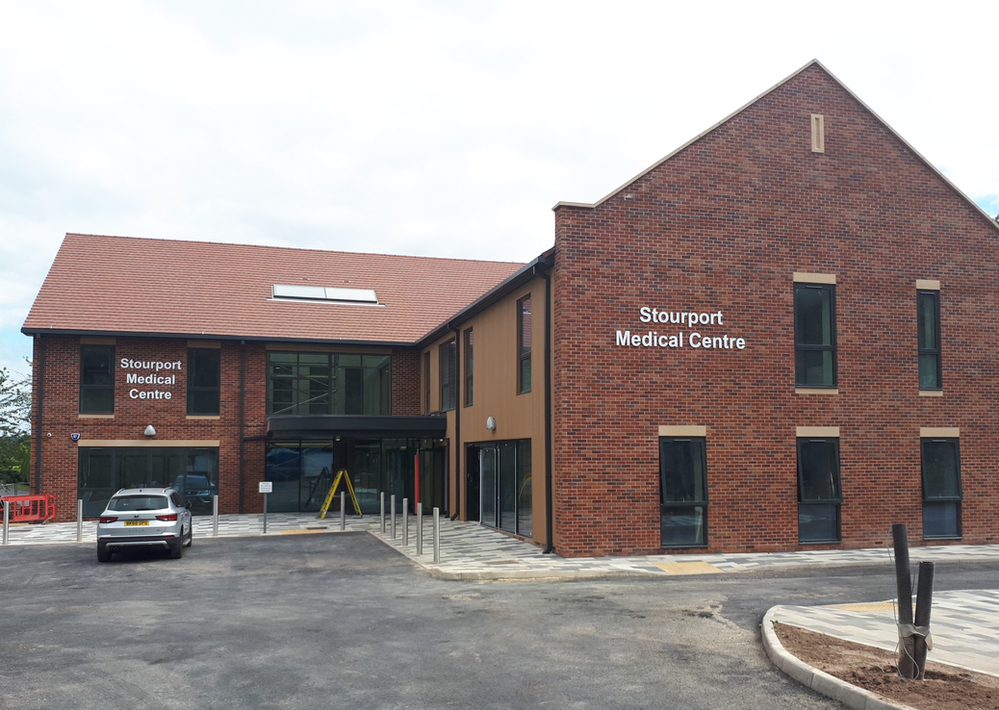The new Stourport Medical Centre gets ready to open its doors to patients.