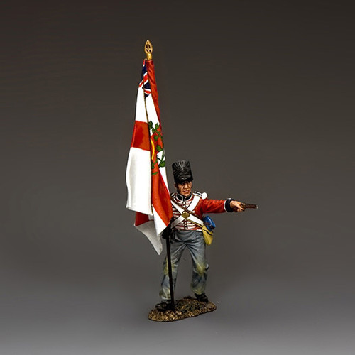 NA436 - The Temporary Regimental Standard Bearer | Toy Soldiers Club